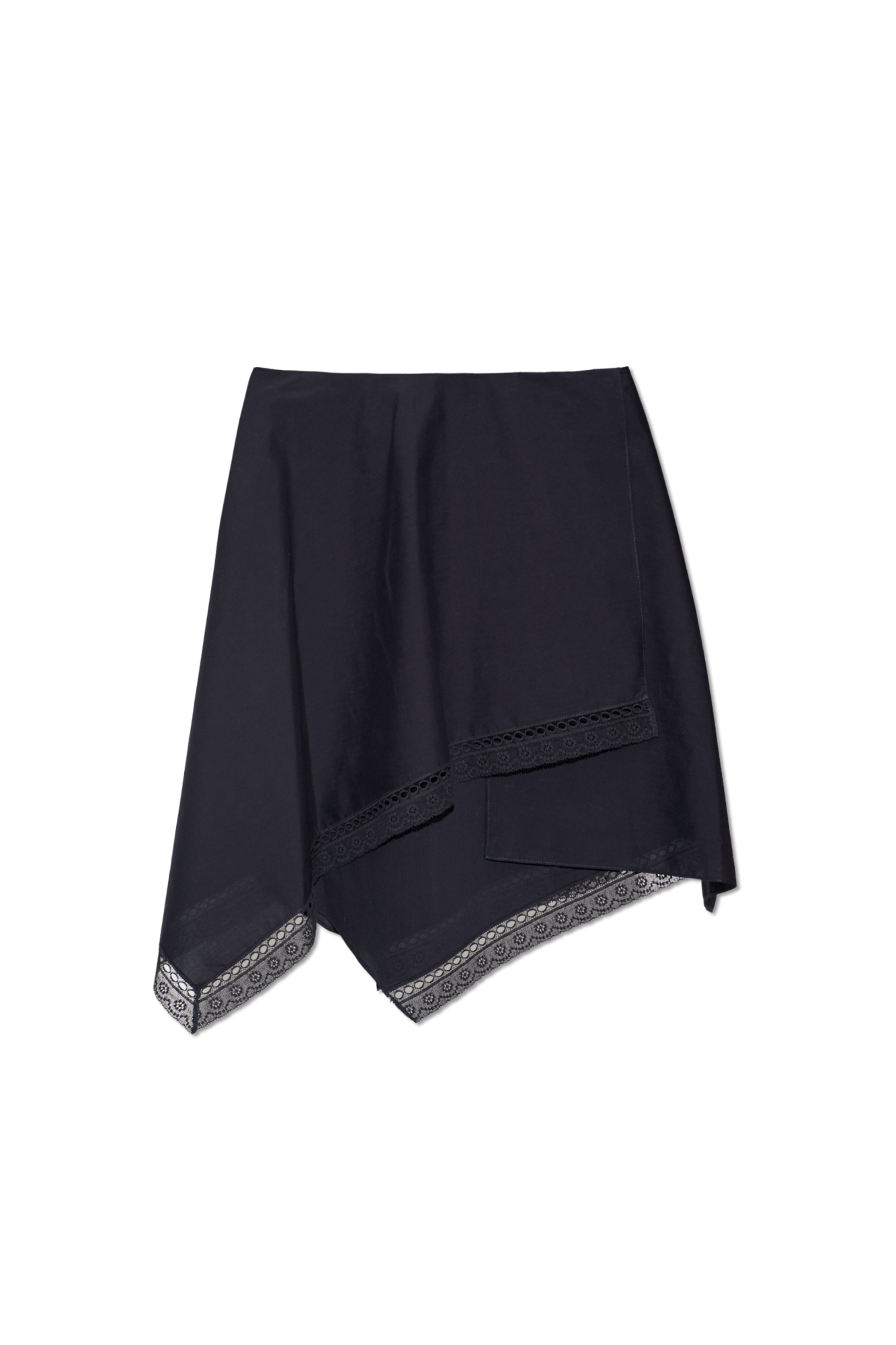 JW ANDERSON JW Anderson Asymmetrical Lace Insert Skirt